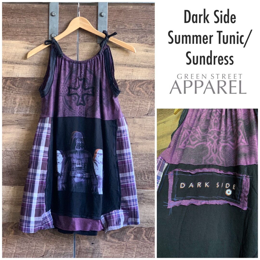 Purple Summer Tunic Funky Tunic Star War Tunic Cosplay Tunic Dark Side ...