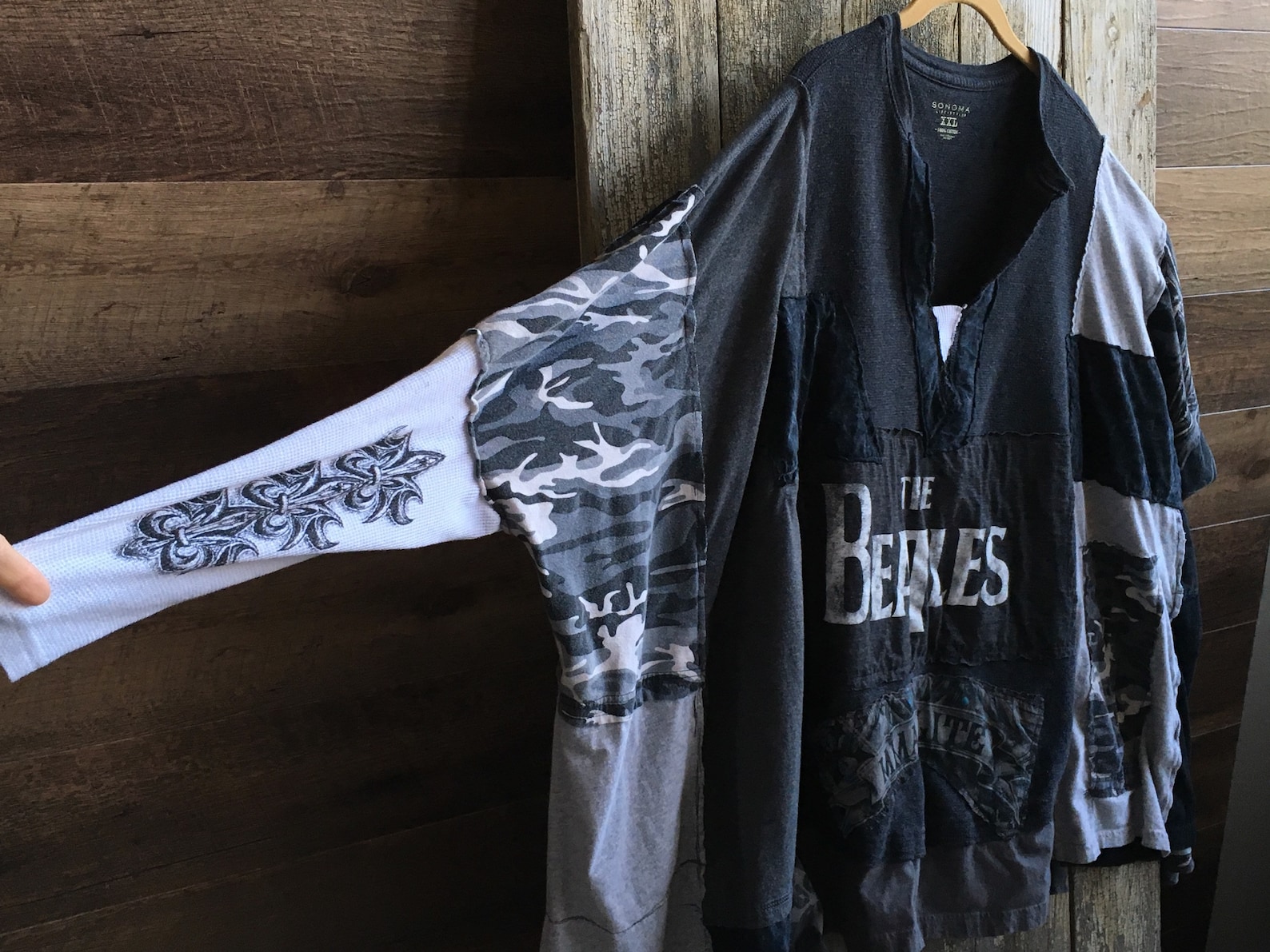 Custom Poncho From YOUR Tribute or Travel T-shirts| Funky Poncho | T ...
