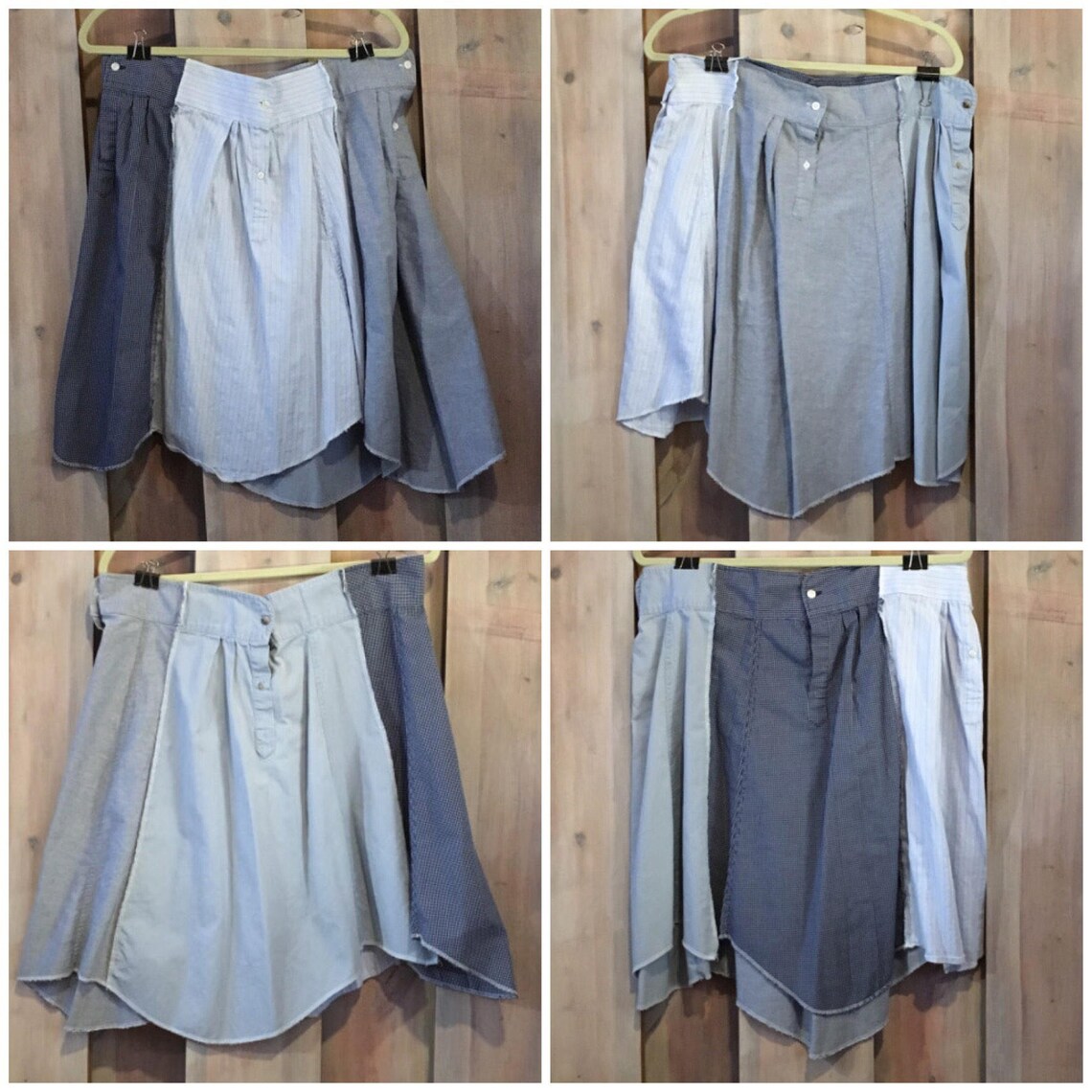 Funky Skirt Four Way Skirt Upcycled Clothing Refashioned - Etsy