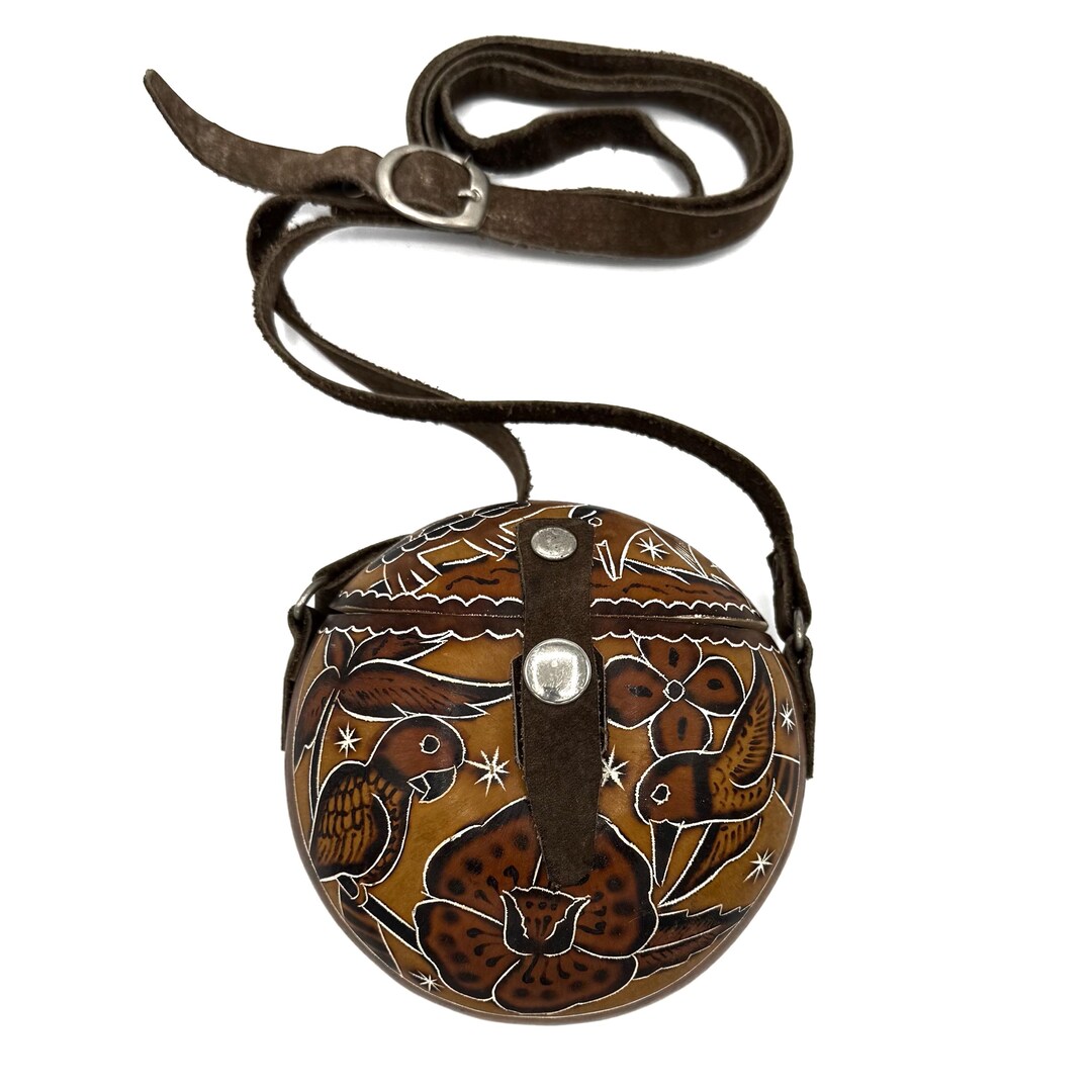 Peruvian Gourd Purse, Gourd Purse, Latin Purse - Etsy