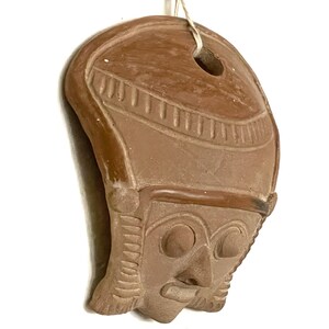 Aztec Mask, Mayan Mask, Mexican Clay Mask, Mexican Folk Art - Etsy