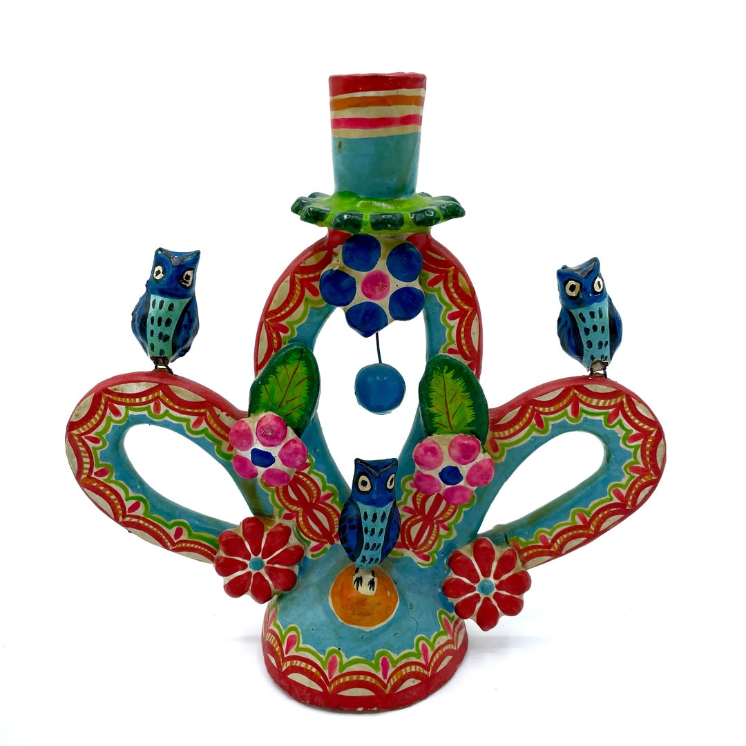 Vintage Tree of Life, Mexican Tree of Life, Clay Tree of Life, Árbol De ...