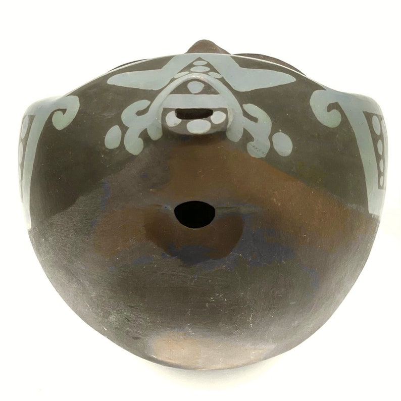 Vintage Clay Flute, Ocarina, Chile South America Flute, Ceramic Flute ...