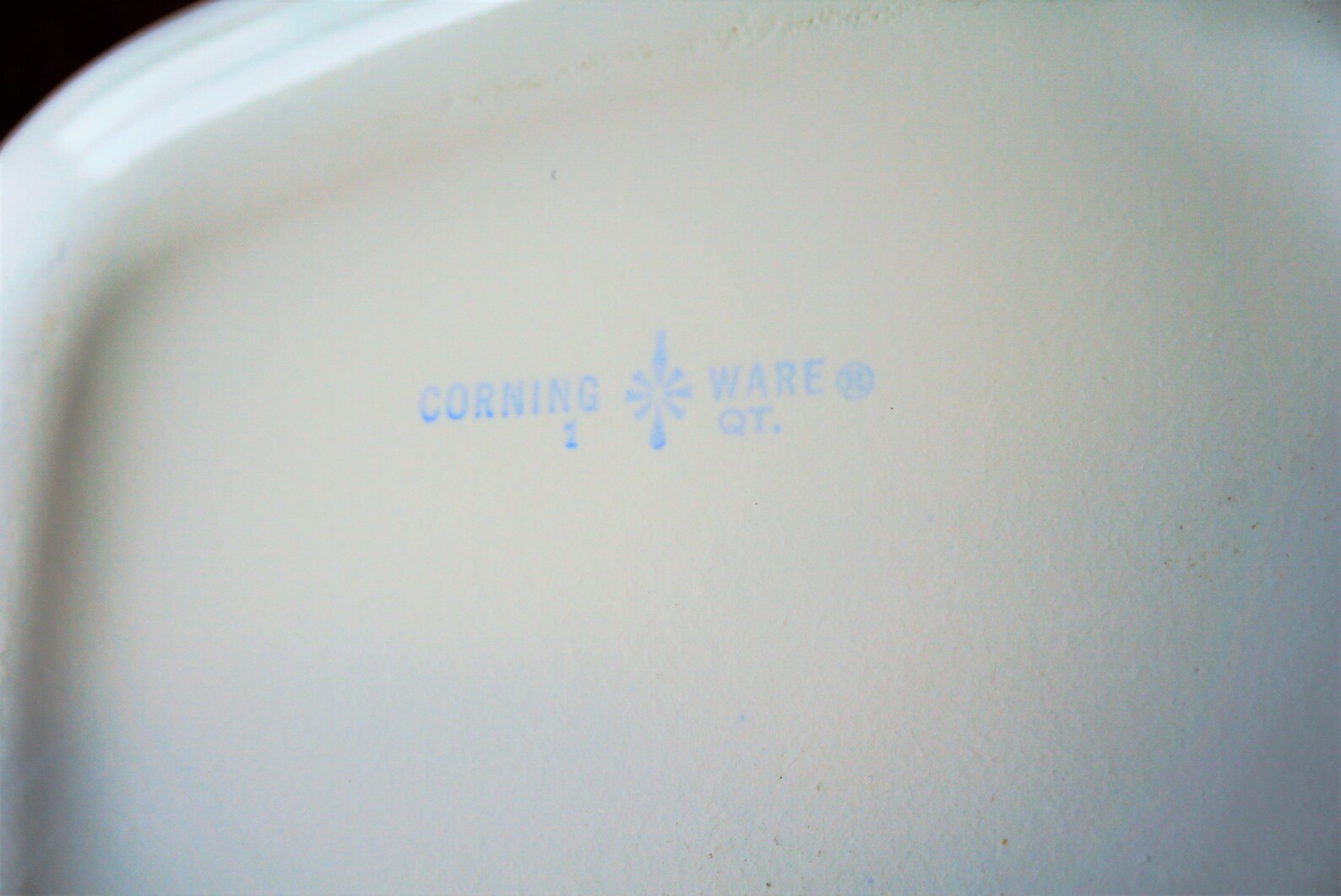 2nd Gen Corning Ware Blue Cornflower BLUE INK Backstamp 1 - Etsy