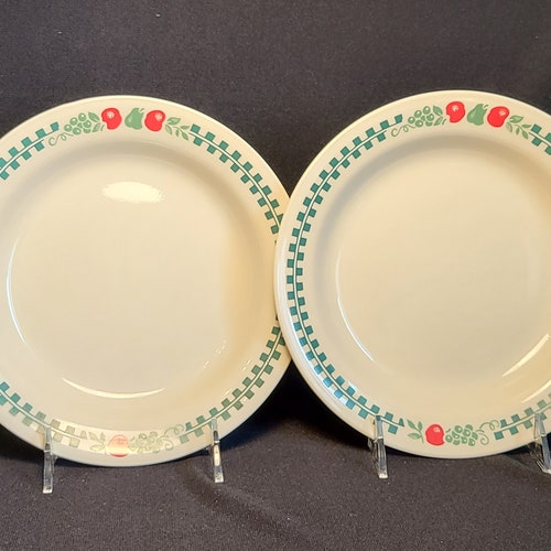 Corelle Farm Fresh Dinner Desert Plates Fruit Cereal Bowls - Etsy