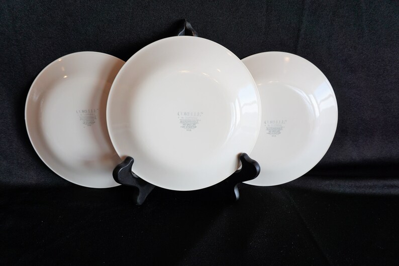 Corelle Set of 4 Bread & Butter Plates 6.75 English Breakfast Pattern ...