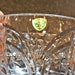 Kusak Large Bowl Art Cut Crystal Centerpiece Pinwheel Pattern - Etsy