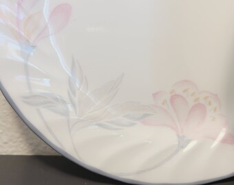 Pink Flower Plates - Etsy