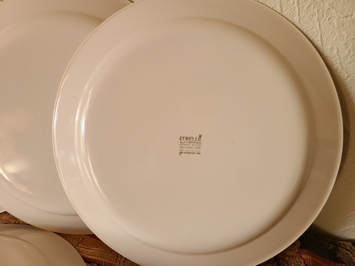 Corelle Sets of 3 or 4 Dinner Plates 10.25 Lace - Etsy