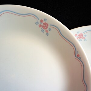 Corelle Set of 4 Bread & Butter Plates 6.75 English Breakfast Pattern ...