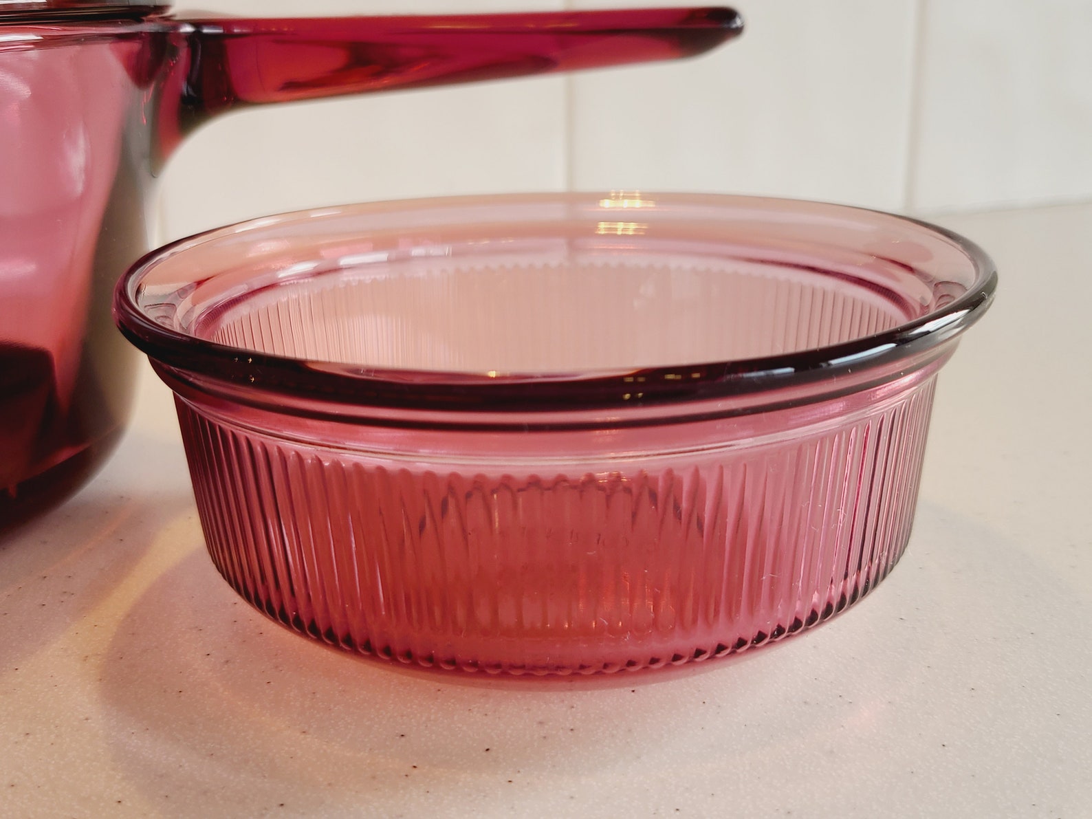 Visions Cranberry Sauce Pan 1.5 L Covered Non-stick by Corning Ware ...