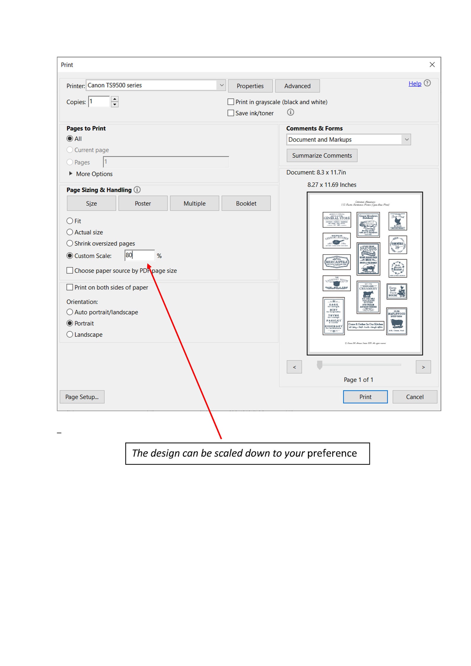 1:12 Scale Printable Farmhouse Posters/signs Rustic Country | Etsy