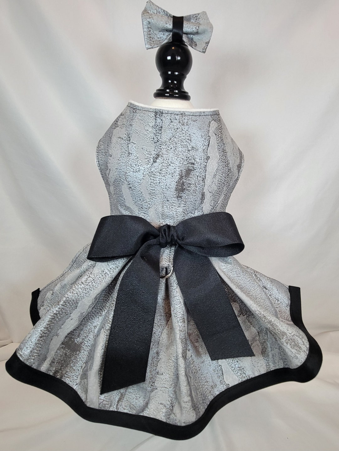 Dog Dress Metallic Snake Skin, Cute Dog Dress, Pet Fashion, Classy Dog ...