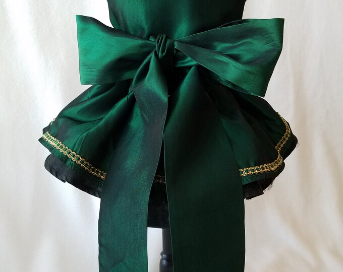 Spectacular Emerald Dog Dress ~pet Fashion ~christmas ~puppy Dress ...