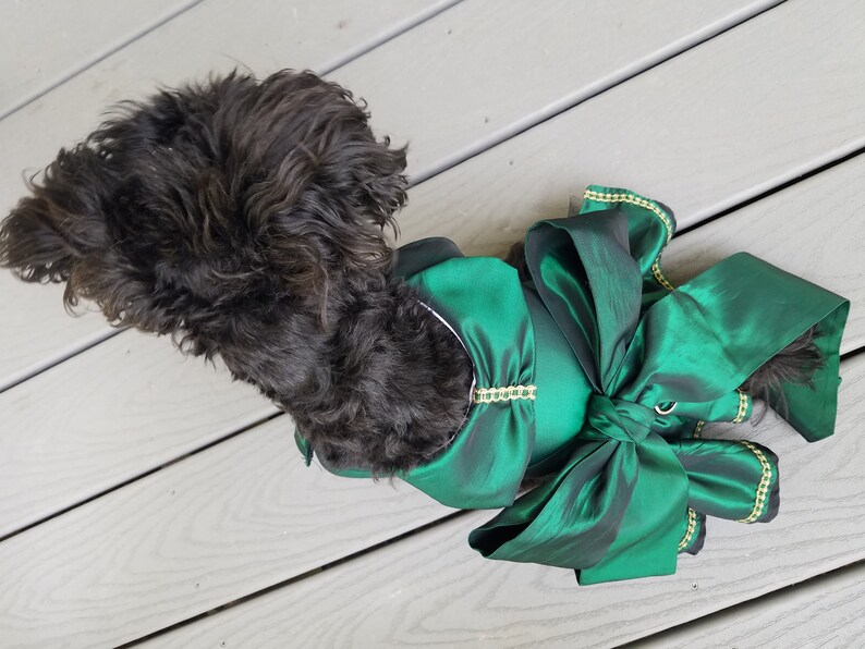 Spectacular Emerald Dog Dress pet Clothes christmas Dog | Etsy