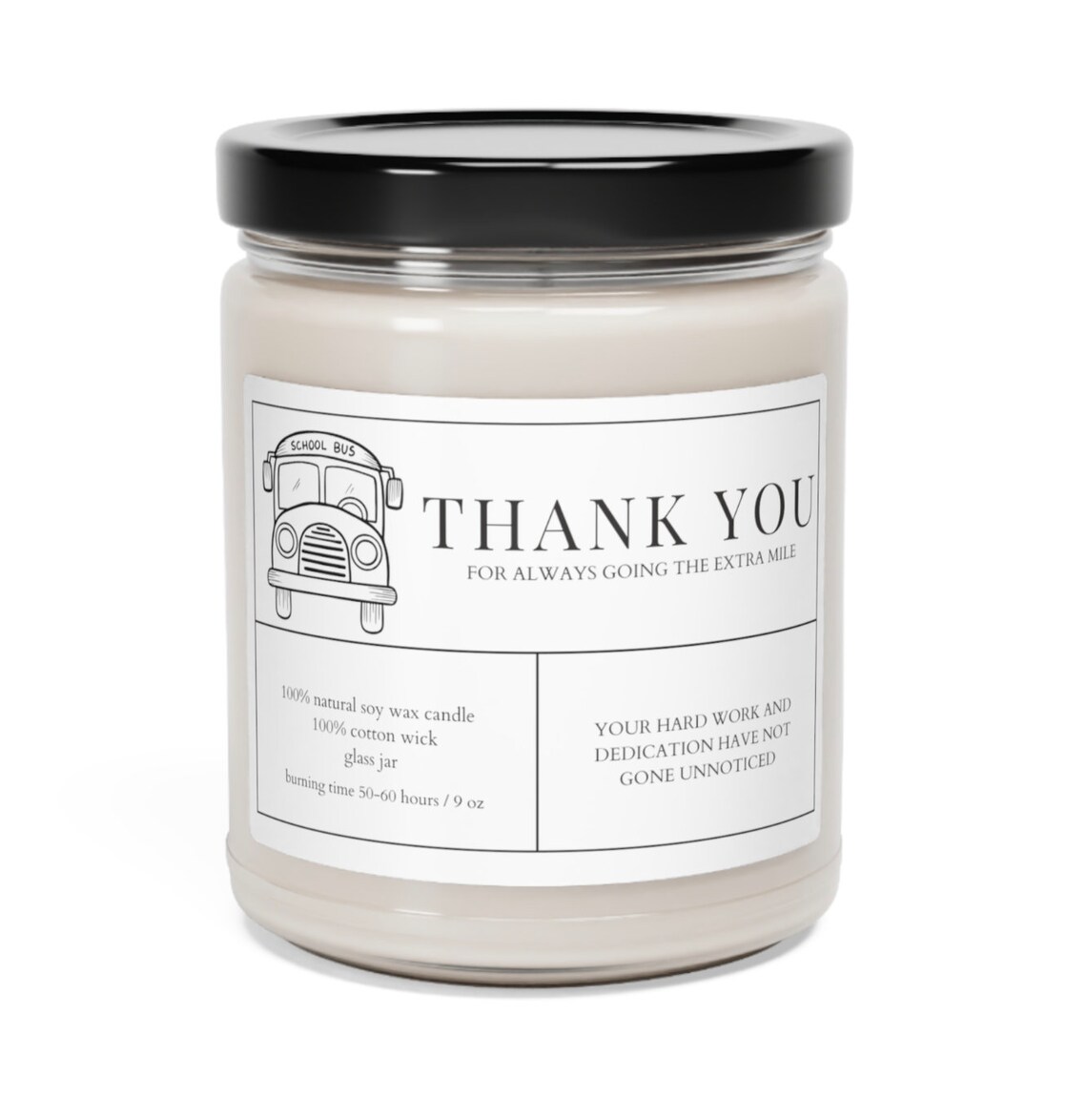 Thank Your Bus Driver School Bus Manager Thank You Appreciation Present ...