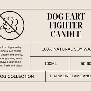 Customized Fart Cover-up Candle, Mask Dad Toots, Funny Mom Gift, Pet ...