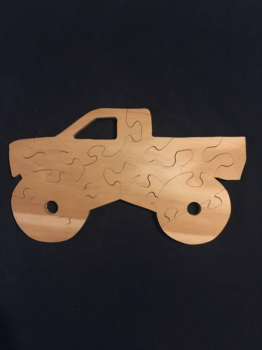 Monster Truck Puzzle - Etsy