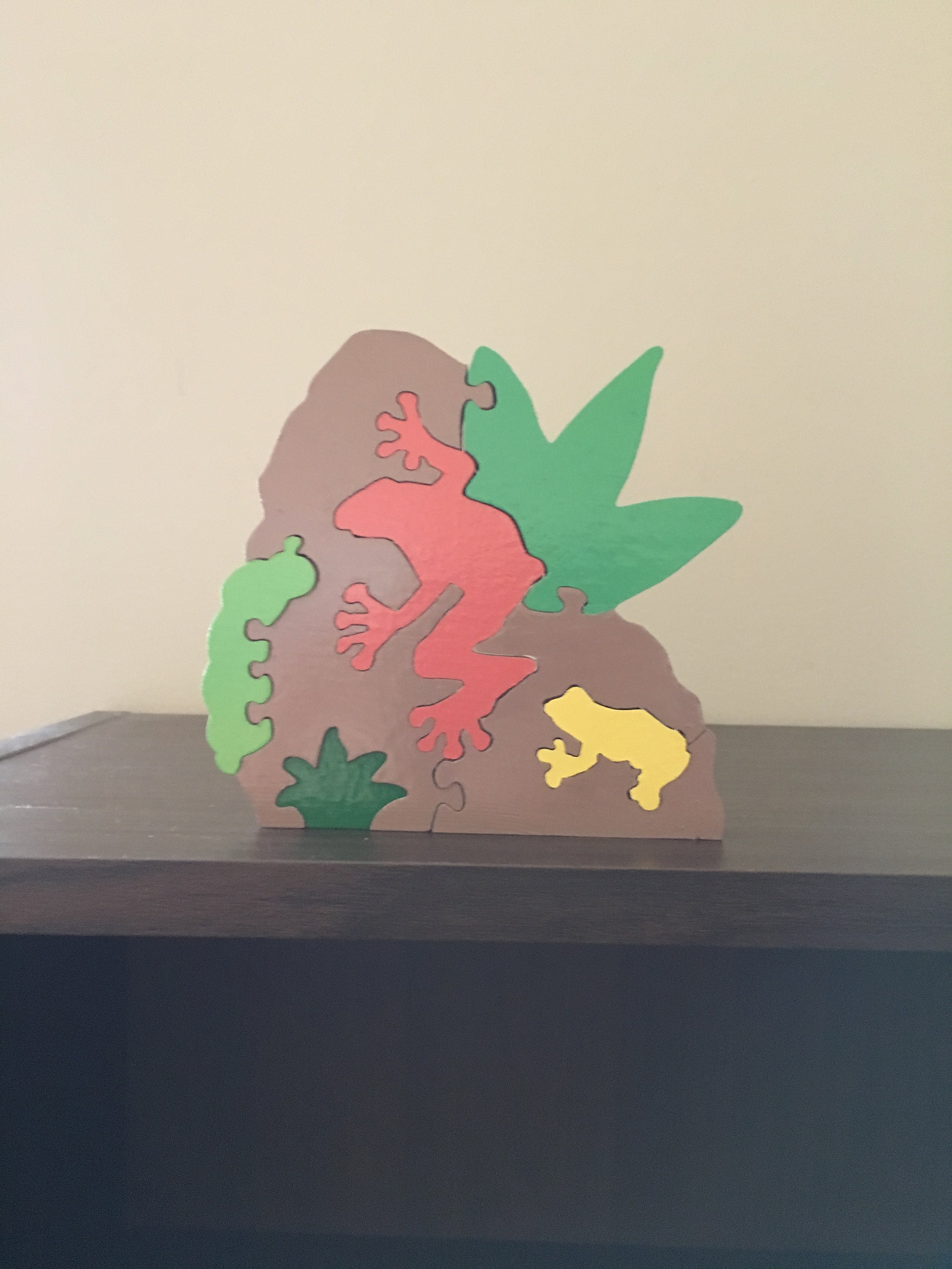 Frog Puzzle - Etsy