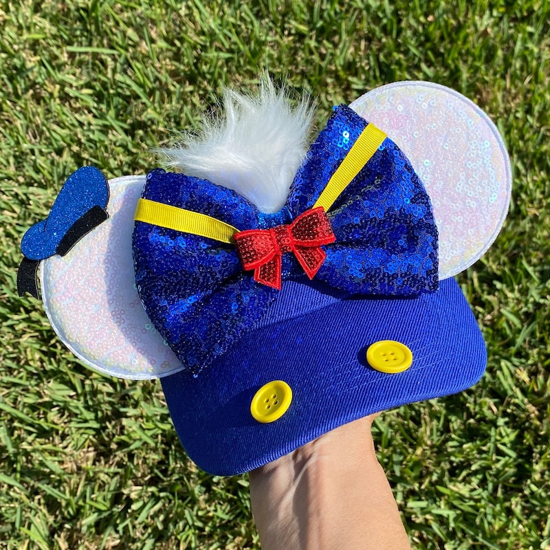 Donald Duck Hat - Etsy