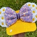 Daisy Flowers, Lilac Bow, Mickey Ears, Mouse Ears, Disney Mickey Ears ...
