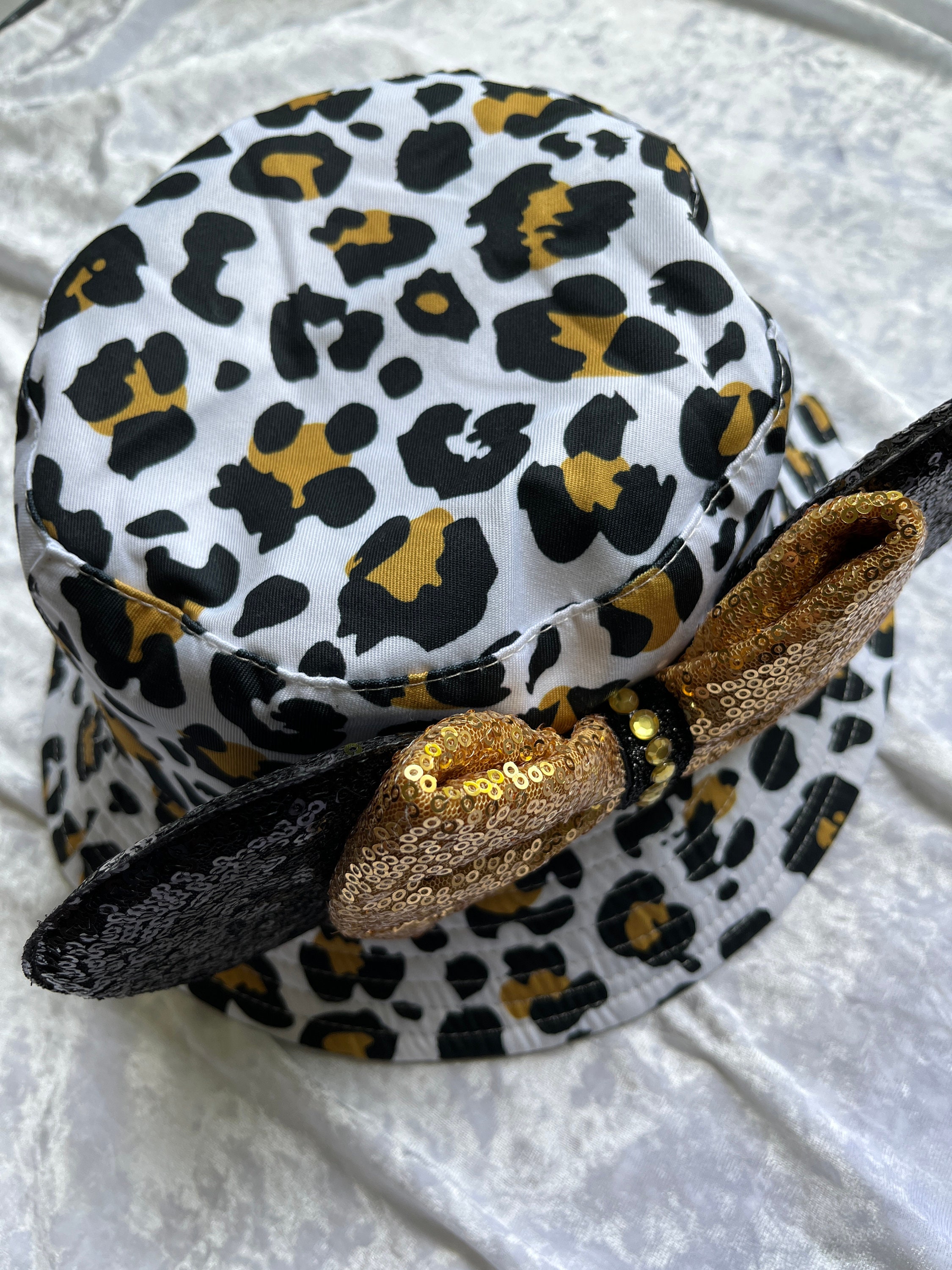 Bucket Hat Mickey Animal Print Mouse Ears Mickey Ears - Etsy