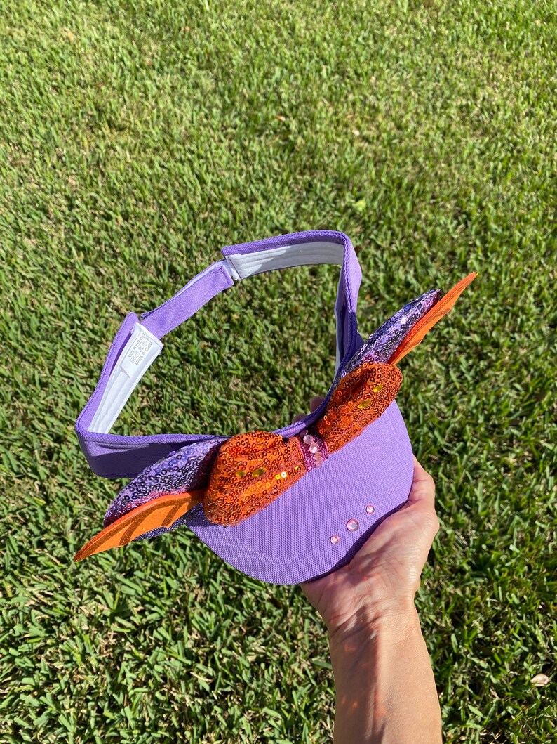 Figment Inspired Visor Disney Visor Disney Parks Essentials - Etsy