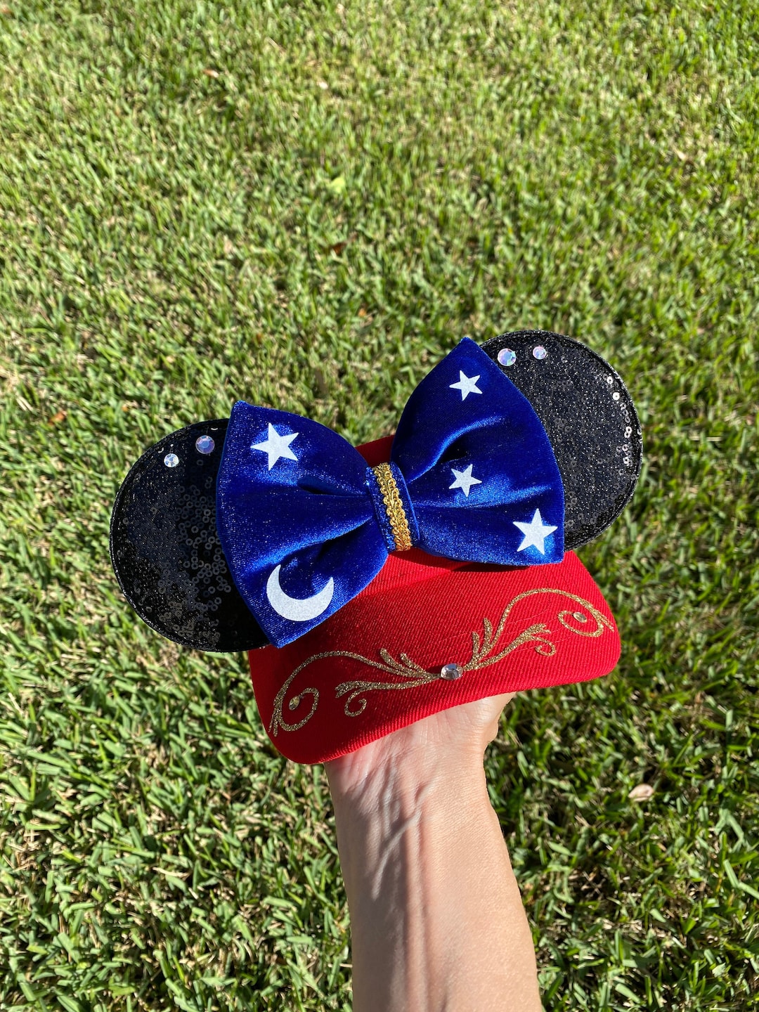 Sorcerer Mickey Inspired, Mouse Ears, Mickey Ears, Visor, Minnie Ears ...