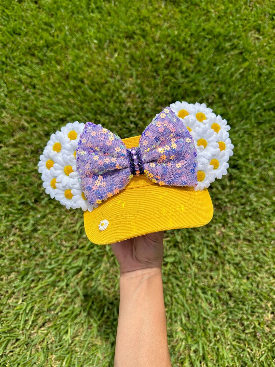 Daisy Flowers, Lilac Bow, Mickey Ears, Mouse Ears, Disney Mickey Ears ...