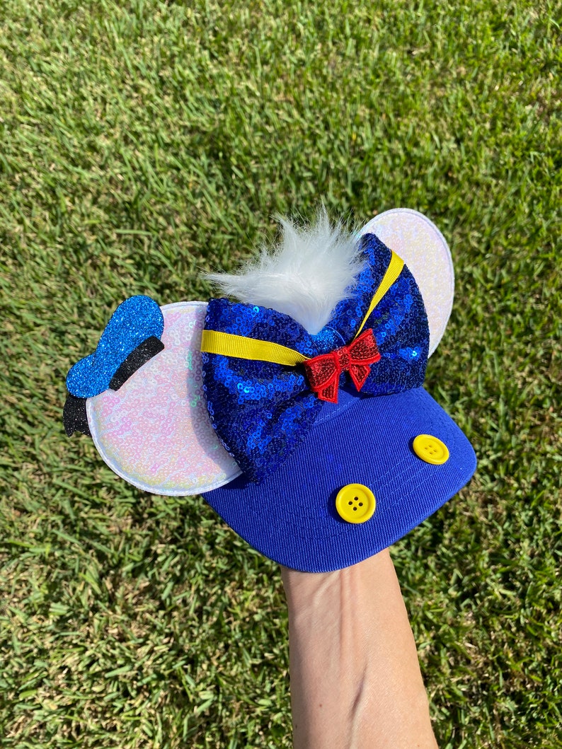 Donald Duck Inspired Mickey Ears Mouse Ears Disney Mickey - Etsy