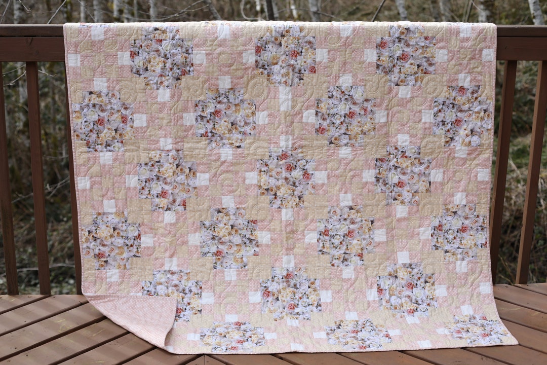 Quilt Peaches and Cream - Etsy