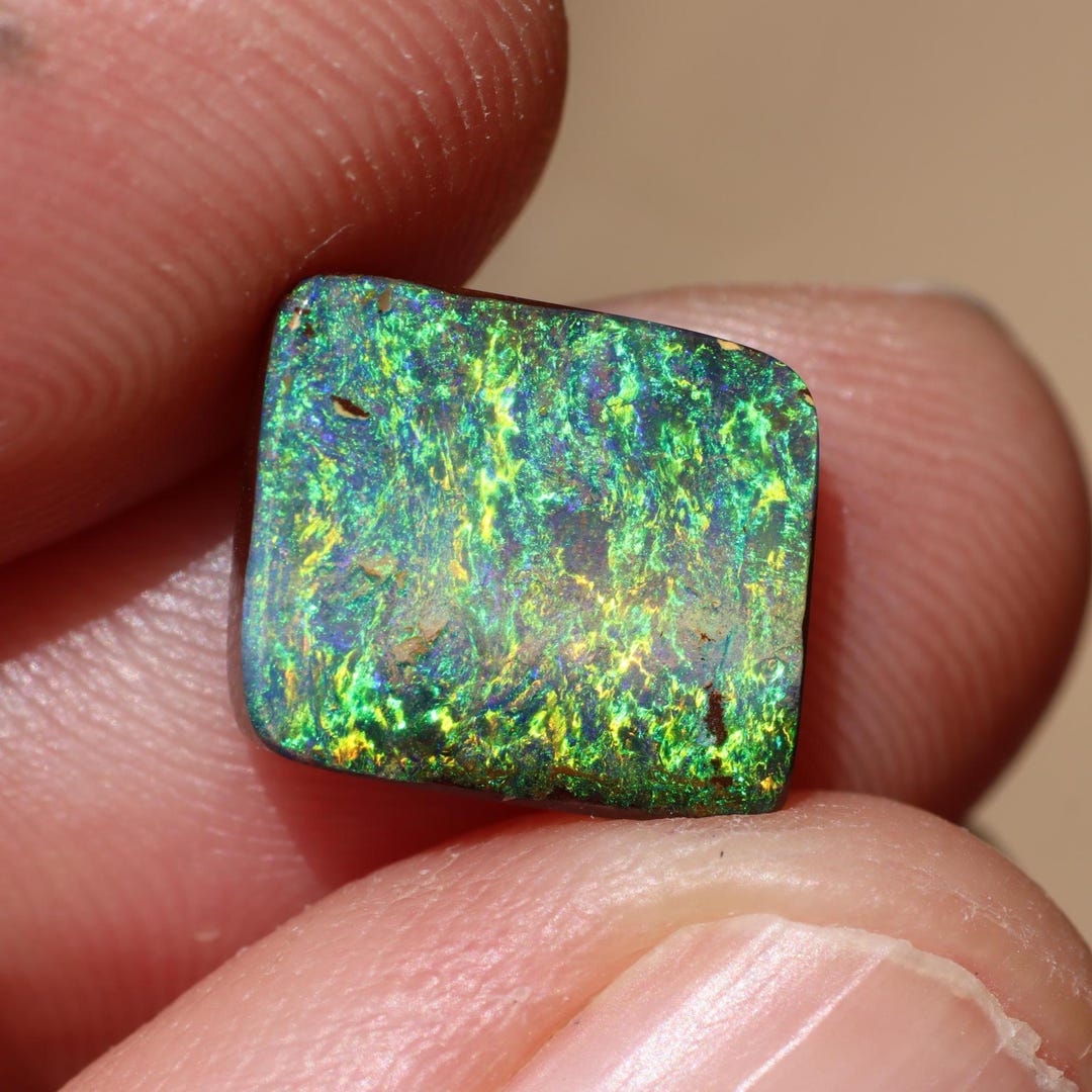 5.2ct Freeform Natural Australian Boulder Opal (251) - Etsy