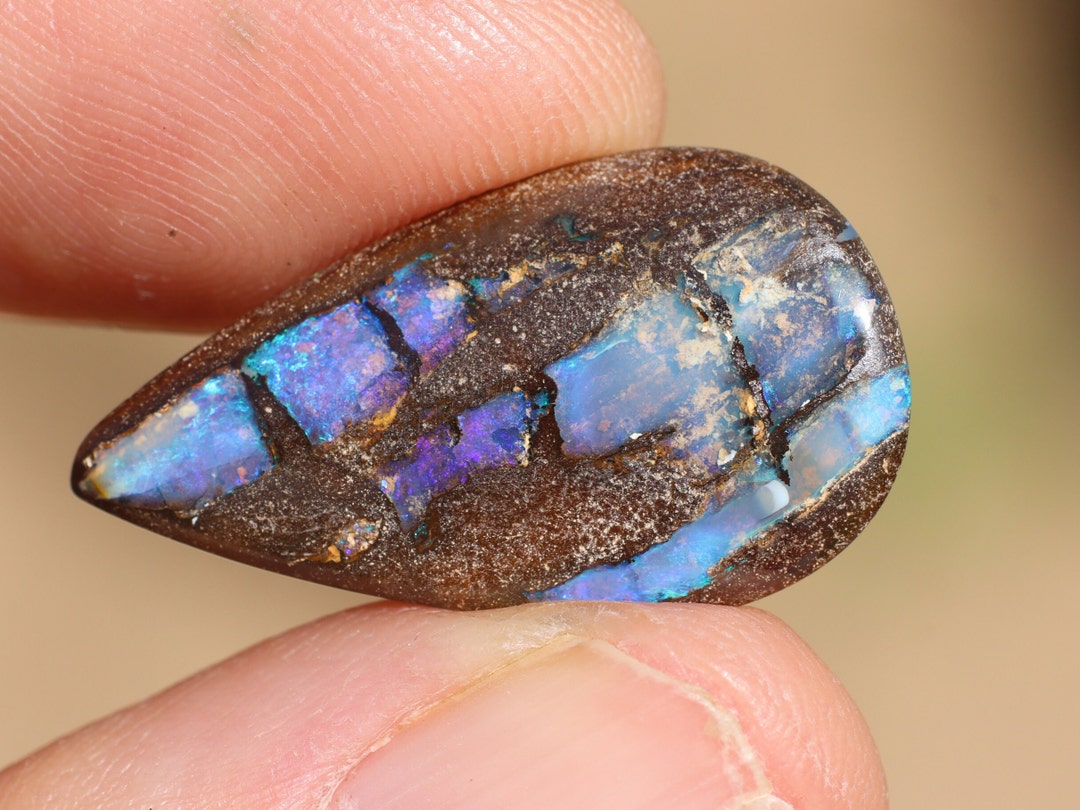 Awesome 15.1ct Freeform Natural Australian Boulder Opal 670 MINOR ...