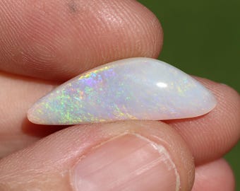 5.7ct Freeform Opal From Lightning Ridge: Natural Australian Gemstone ...