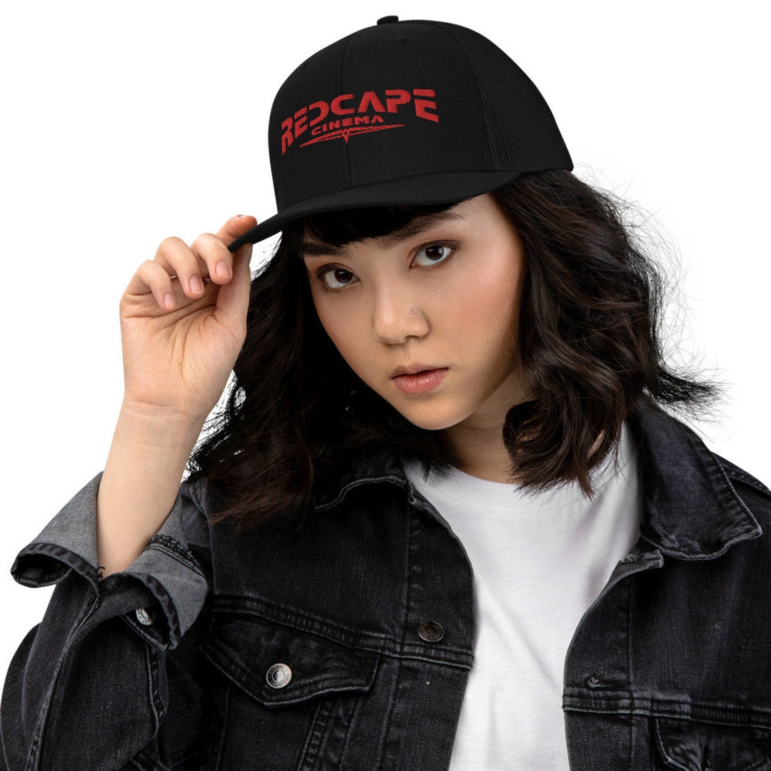 Redcape Cinema Trucker Cap, Crew Headgear, Business Logo, Logo Design ...