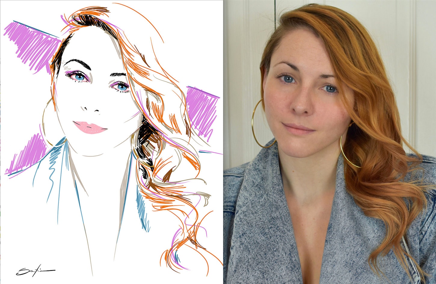 COMMISSION PORTRAITS Custom Portraits Nagel-style Portraits - Etsy