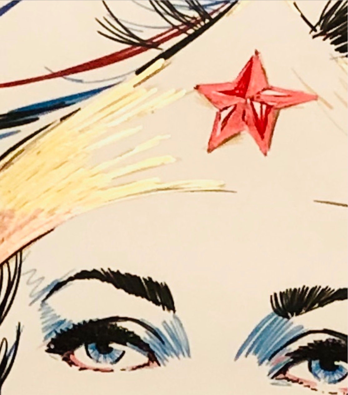 Lynda Carter Wonder Woman Art Celebrity Portrait Special Editions Print ...