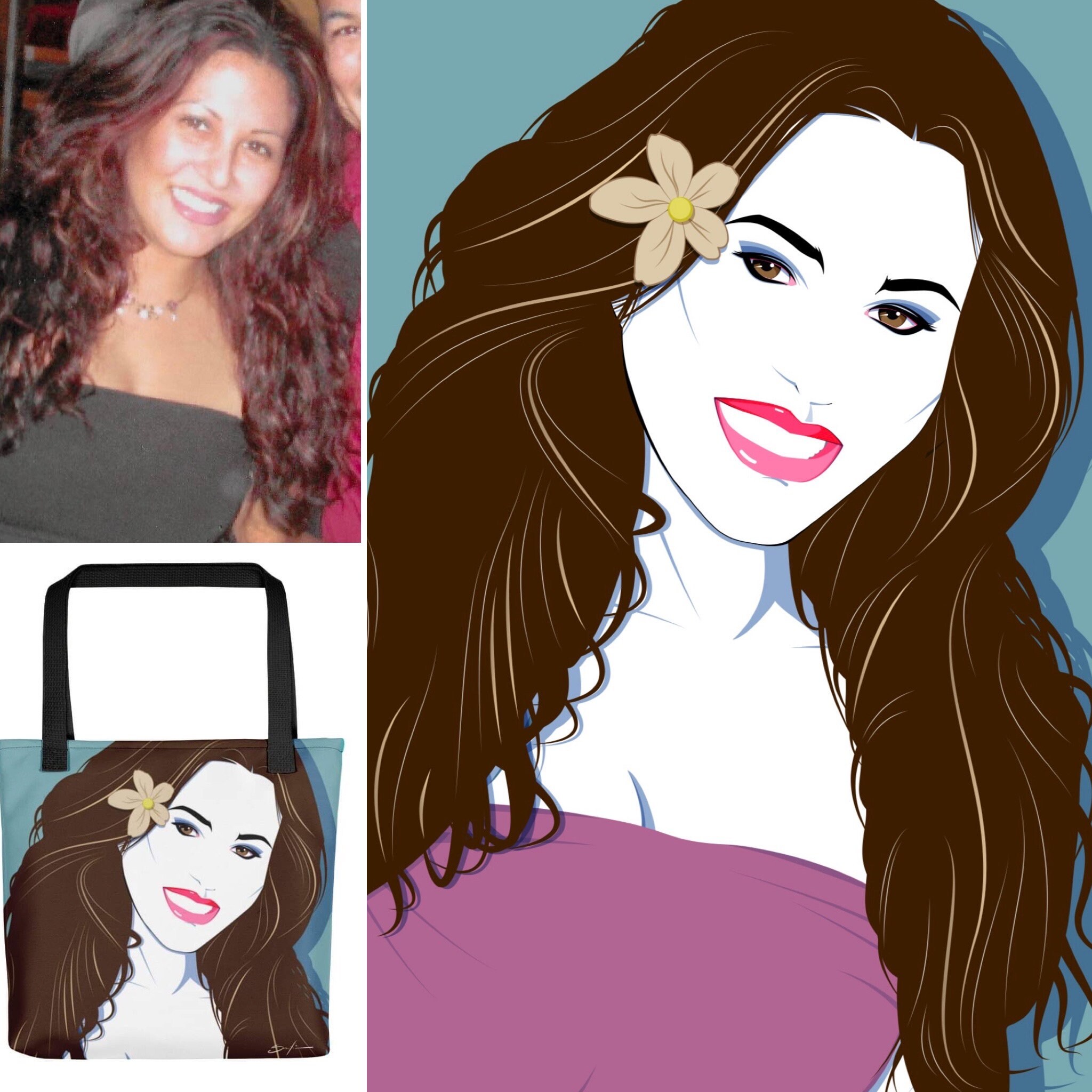 COMMISSION PORTRAITS Custom Portraits Nagel-style Portraits - Etsy