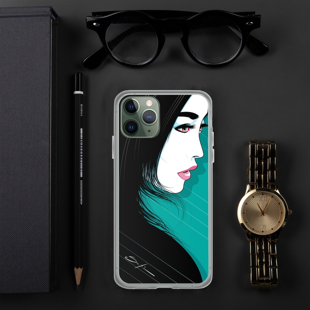 Patrick Nagel Style iPhone Case - 80s Retro Art - Etsy