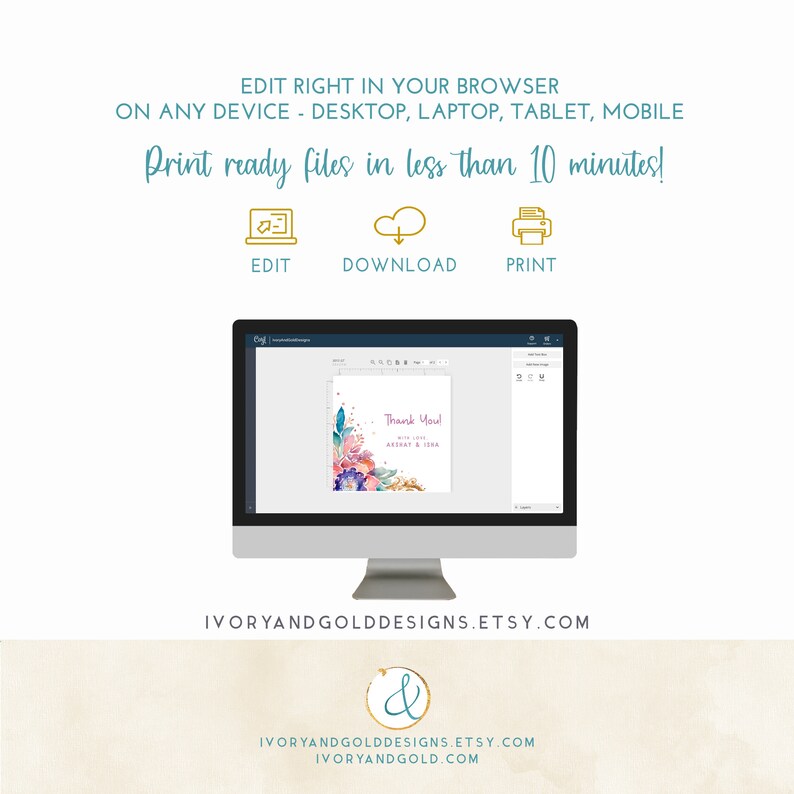 Indian Gift Tag | Return Gift Tag, Thank You Card, Desi Wedding Favor ...