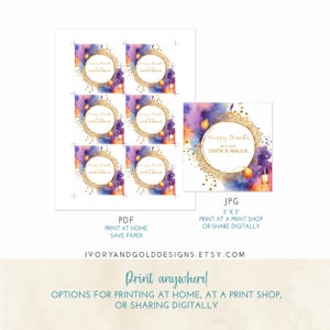 Indian Gift Tag | Housewarming Diwali Puja, Wedding Favor Bag Tag ...