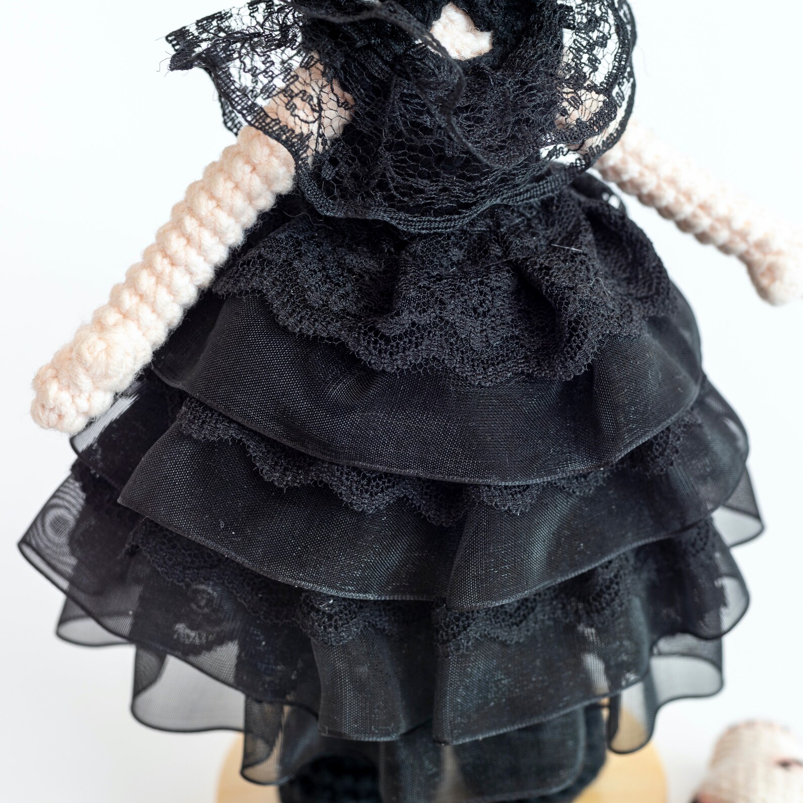 Wednesday Addams Doll Amigurumi Wednesday Doll Crochet - Etsy