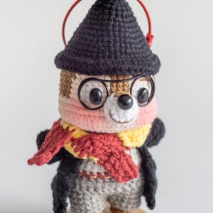 Crochet Chipmunk Doll, Amigurumi Chipmunk Keychain, Crochet Chipmunk ...