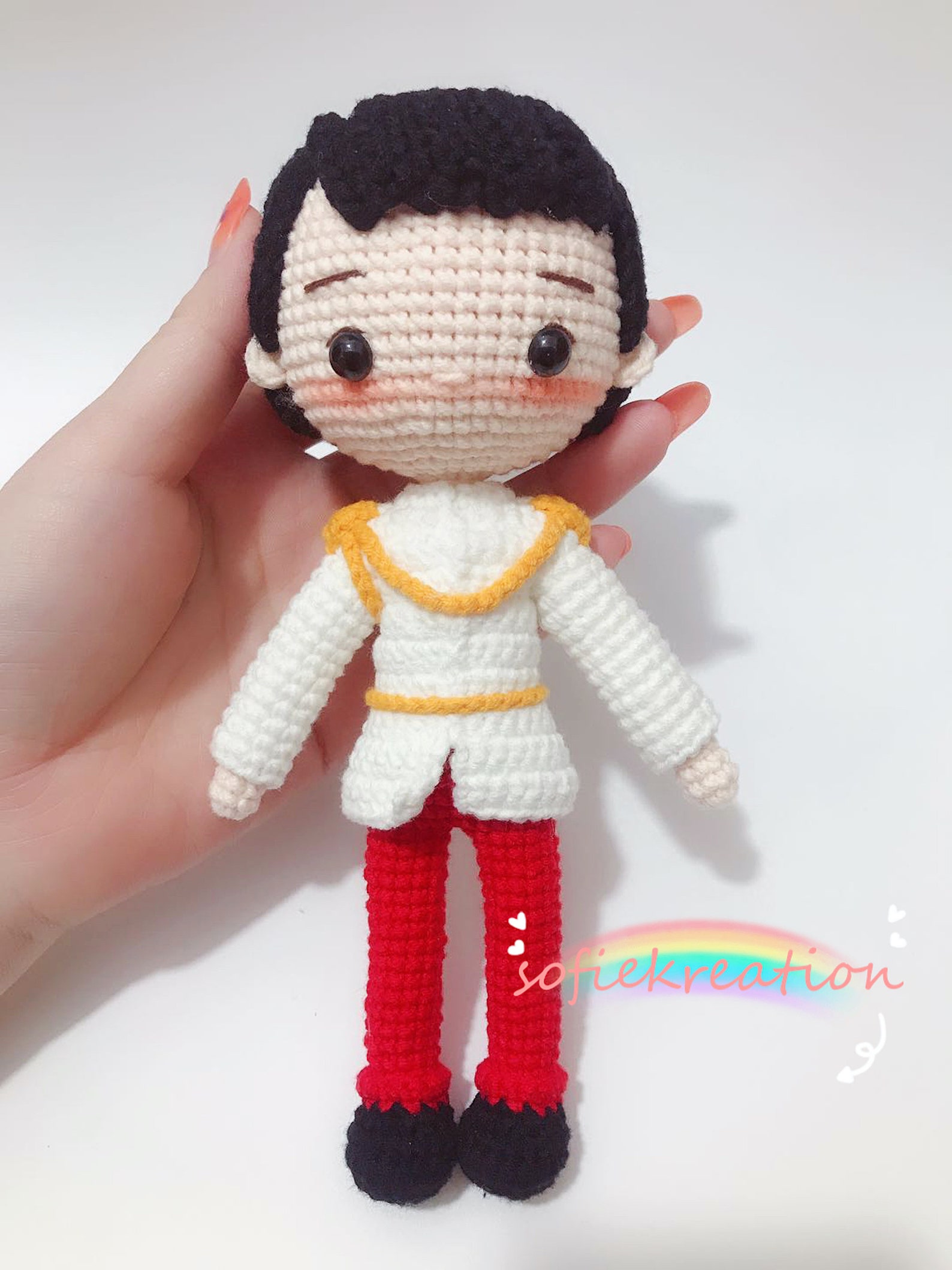 Peter pan dolls crochet prince doll amigurumi prince - Etsy España