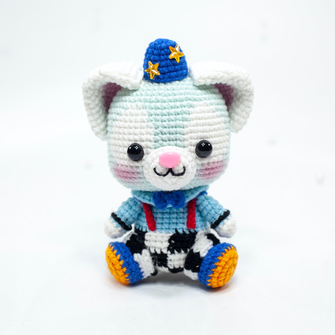 Crochet Keyring Amigurumi Keychain Handmade Keyring | Etsy