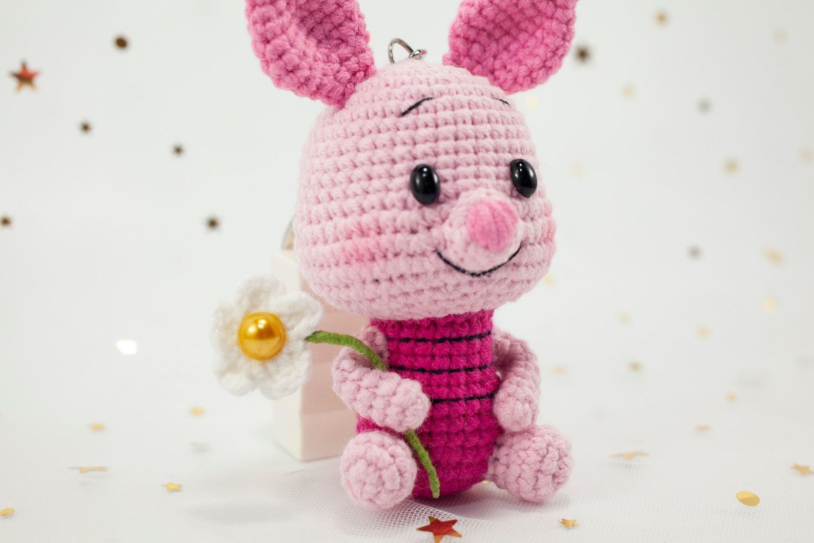 Amigurumi Piglet Crochet Piglet Piglet Keychain Piglet Toy | Etsy