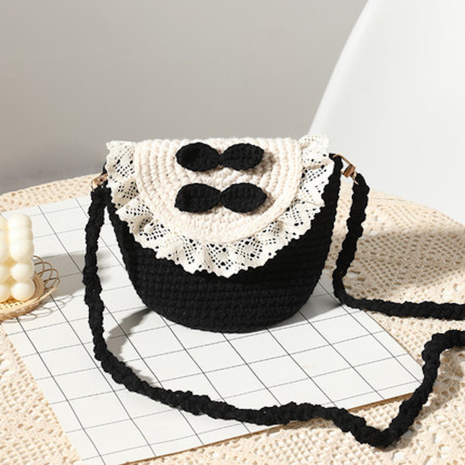 Crochet Crossbody Bag Amigurumi Bag Crochet Bag Beach - Etsy