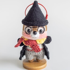 Crochet Chipmunk Doll, Amigurumi Chipmunk Keychain, Crochet Chipmunk ...