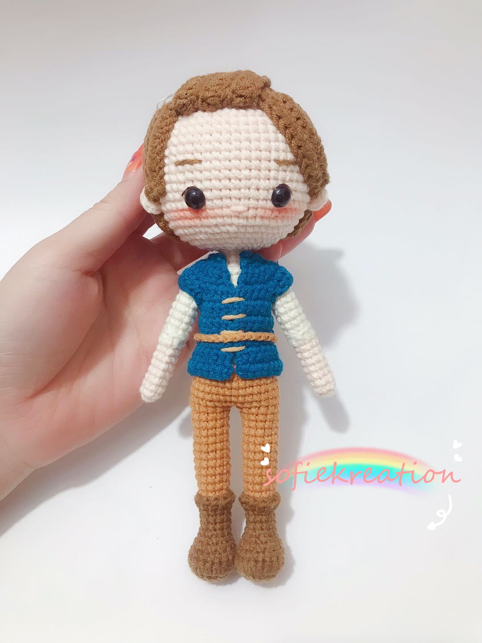 Peter pan dolls crochet prince doll amigurumi prince - Etsy España