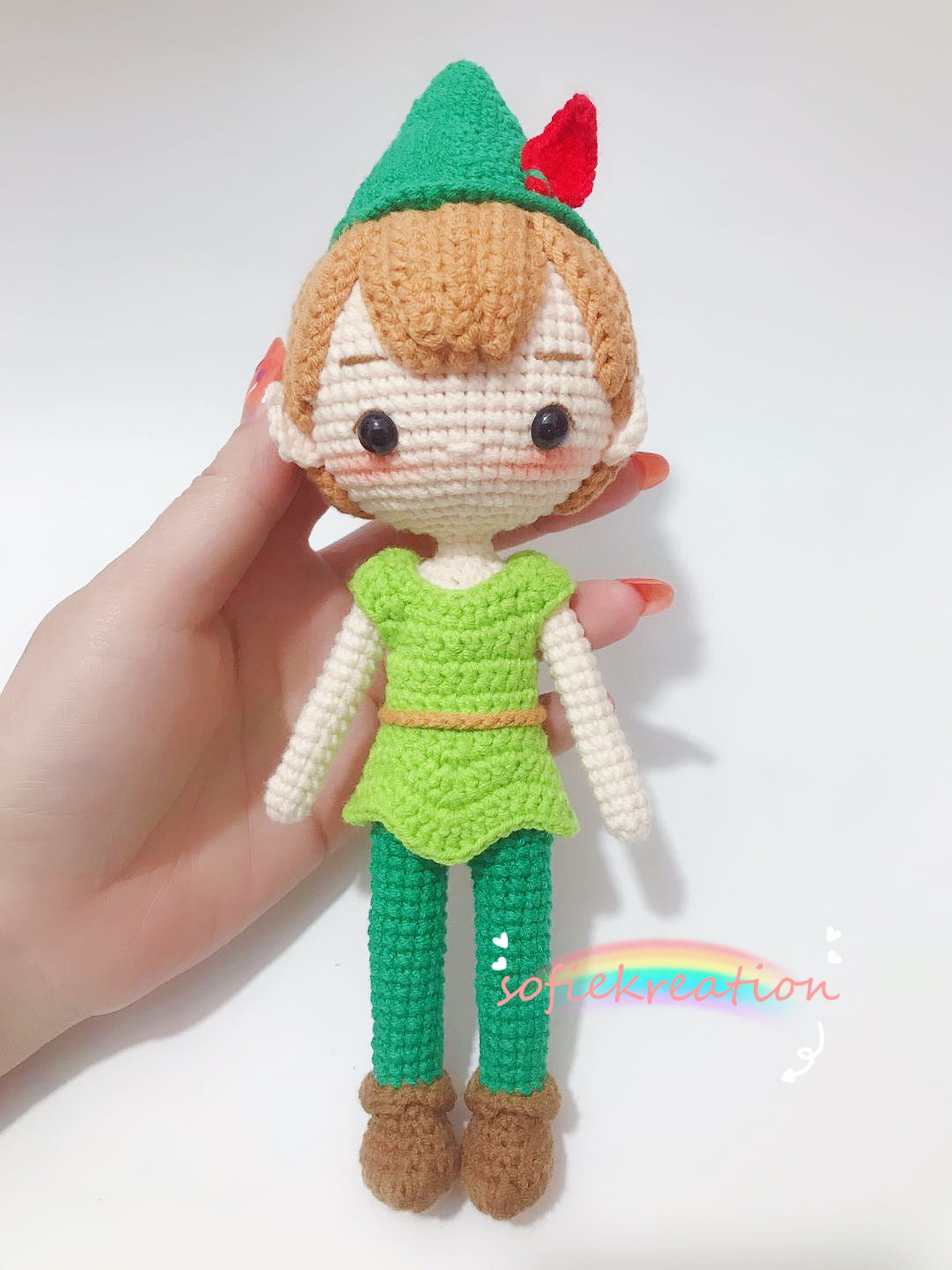 Peter pan dolls crochet prince doll amigurumi prince - Etsy España